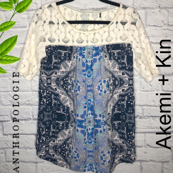 Anthropologie | Tops | Anthropologie Akemi Kin Top Nedium | Poshmark